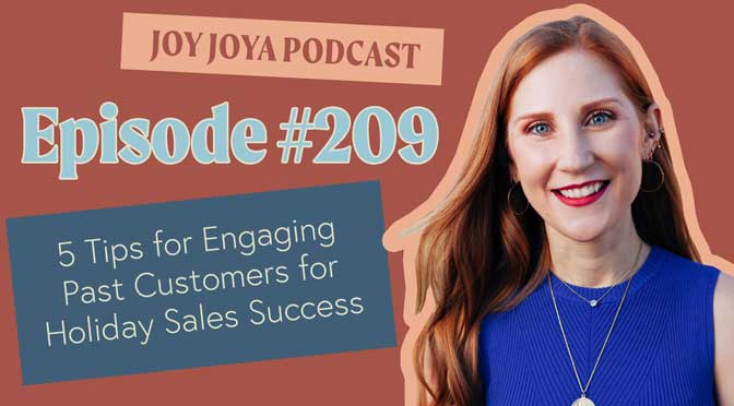 5 Tips for Engaging Past Customers for Holiday Sales Success – Joy Joya